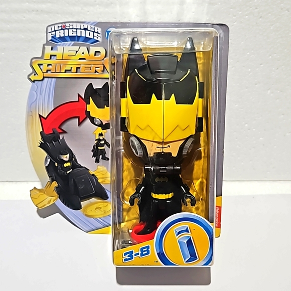 Fisher-Price | Toys | Dc Super Friends Batman Head Shifters Action ...
